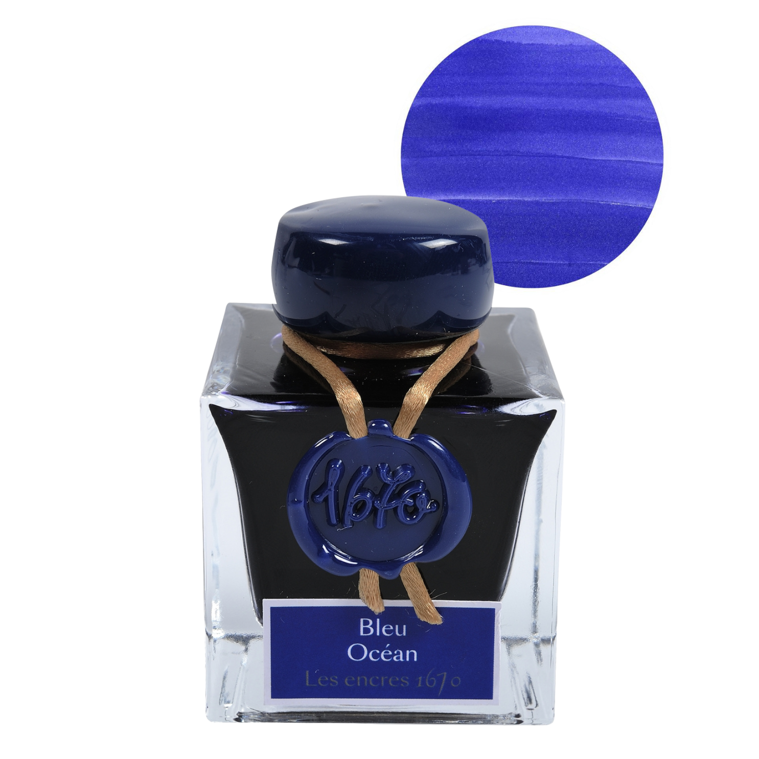 J. Herbin Bleu Océan (Ocean Blue) - Fountain Pen Ink – ink'd Pens